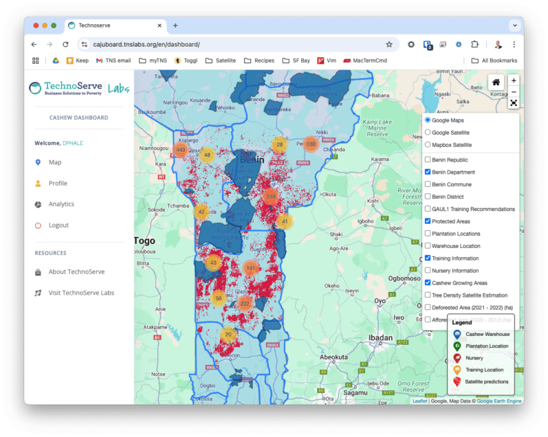 Geospatial Technology - TechnoServe Business Solutions to Poverty